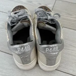 P448 | Shoes | P448 Thea Platform Leopard Print Low Top Sneakers 37 ...